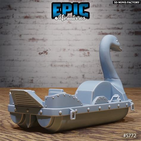 Swan Boat V2 De Epic Miniatures Grand Carnival Blitz Accessoires