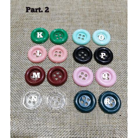 Jual Kancing Lubang 4 Part 2 Kancing Jas Shopee Indonesia