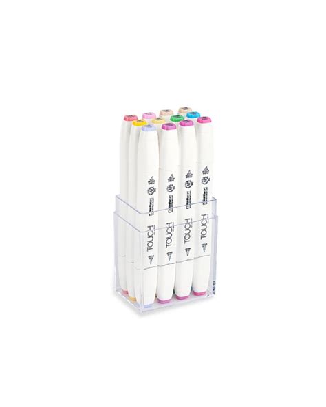 Набор маркеров Touch Brush Pastel 12цв пастельные цвета купить с доставкой по выгодным ценам
