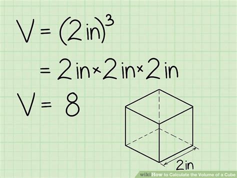 Ways To Calculate The Volume Of A Cube WikiHow