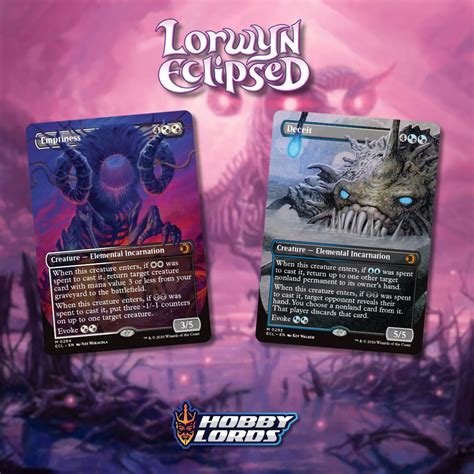 Hobby Two Brand‑new Elemental Incarnations Are Emerging In Lorwyn Eclipsed Each Bringing