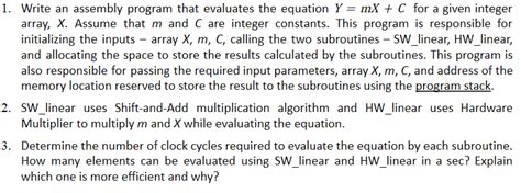 Solved 1 Write An Assembly Program That Evaluates The