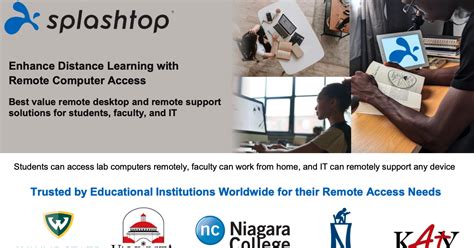 Remote Learning With Splashtop Datasheet