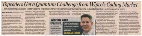 newsflash wipro