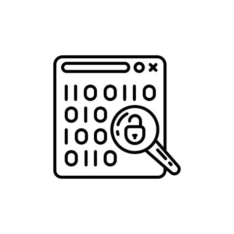 Vulnerability Assessment Outline Icon Illustration 52642127 Vector Art