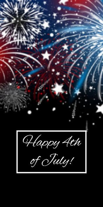 Red White And Blue Fireworks Background