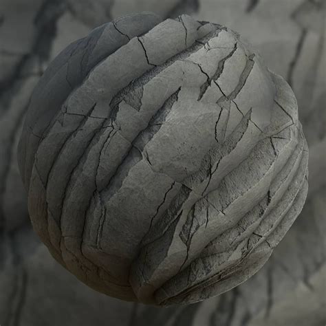 Artstation A Smooth Yet Jagged Cliff Rock Surface With A Clean Ish Theme I Was Going To