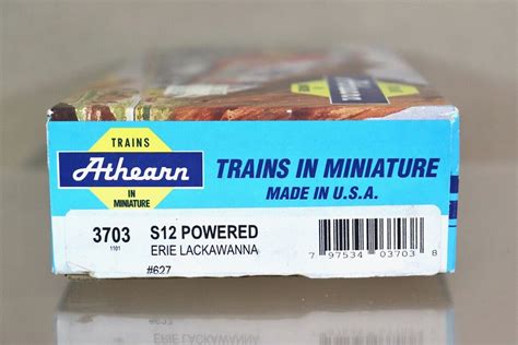 Ho Scale Athearn 3703 El Erie Lackawanna S12 Diesel Locomotive 617 For Sale Online Ebay