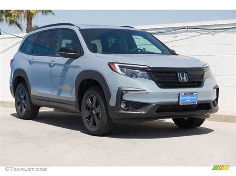 Sonic Gray Pearl 2022 Honda Pilot Trailsport Awd Exterior Photo