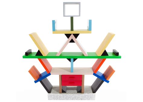 Postmodernism In Design Carlton Bookcase By Ettore Sottsass