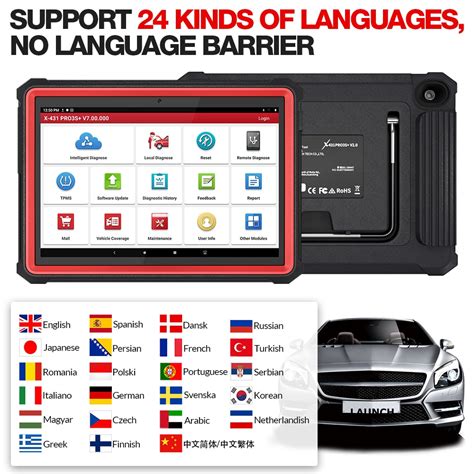 Launch X431 Pro3s Plus 101 Obd2 Diagnostic Scanner Ecu Coding X431 X