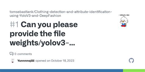 Can You Please Provide The File Weightsyolov3 Df2lastweights · Issue 1 · Tomsebastiank