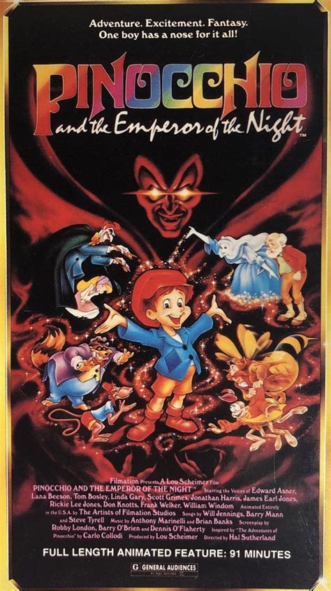 Pinocchio And The Emperor Of The Night The Internet Animation Database
