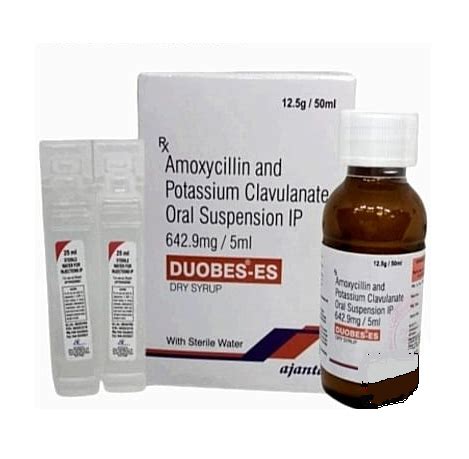 DUOBES ES SYRUP 50ML Garg Agency Pharma Ajanta Aplife
