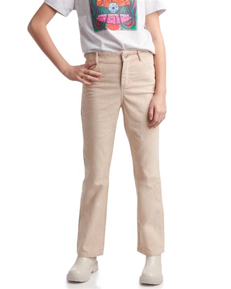 Steve Madden Girls Corduroy Pants Vintage Flare Leg Bell Bottom