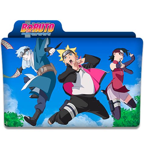Boruto Anime Folder Icon V3 By Kingcuban On Deviantart