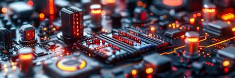 premium photo advanced processor technology circuit board and