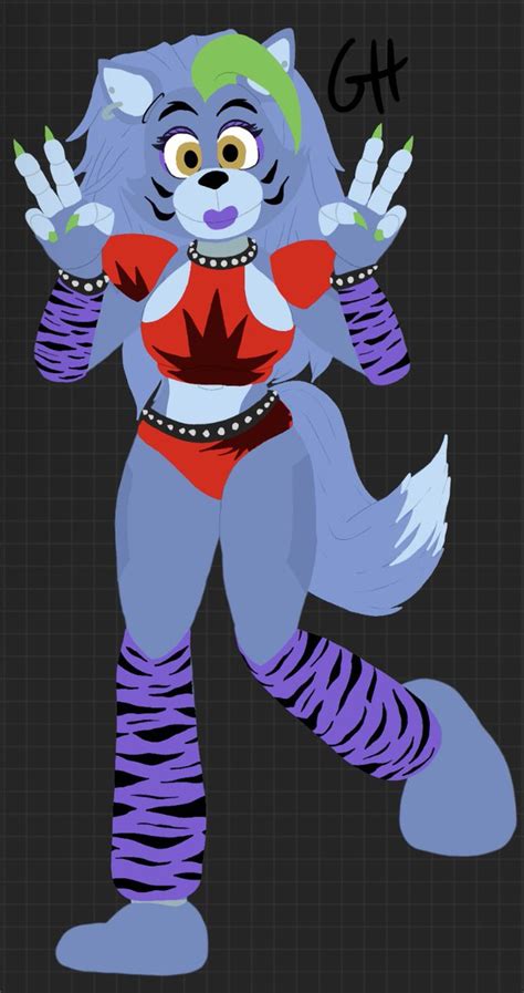 Shadowwaysart On Twitter Roxanne Wolf Commissioned By A Friend