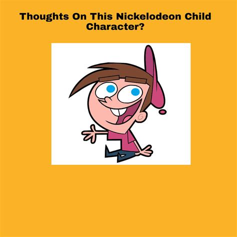 Thoughts On Timmy Turner By Jack1set2 On Deviantart