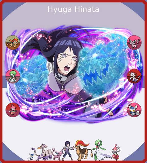 Hinata Hyuga Pokemon X Naruto Team By Luxrayheart On Deviantart