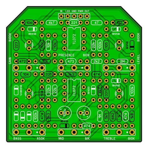 Universal OpAmp Head Preamp Emulators Peavey Bogner MESA Project By Implex Stomp Box