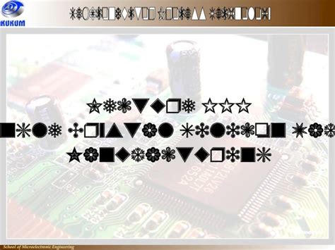 Ppt Io School Of Microelectronic Engineering Lecture Iii Single Crystal Silicon Wafer