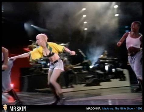 Naked Madonna In Madonna The Girlie Show