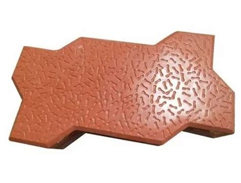 Orange Zig Zag Paver Block At 8 Piece Unipaver Block In Nashik ID 2852531111773