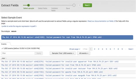 How To Use Splunk Rex And Erex Commands Field Extractions Kinney Group