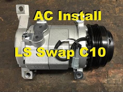 Ac Ls Swap C10 Part 2 Brake Master Upgrade Console And Tires Youtube