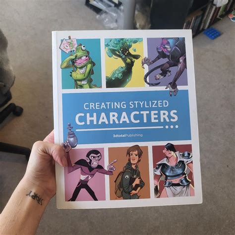 Creating Stylized Characters ️ Great Book On How To Depop