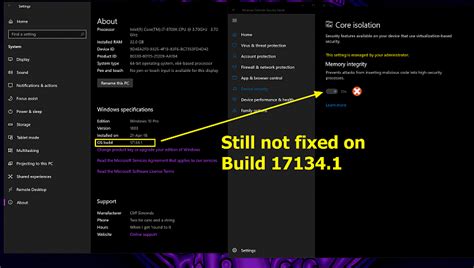 Turn On Or Off Core Isolation Memory Integrity In Windows 10 Page 4