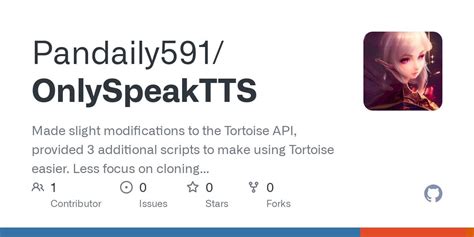 text to speech server that uses tortoise 7 8 second generation times