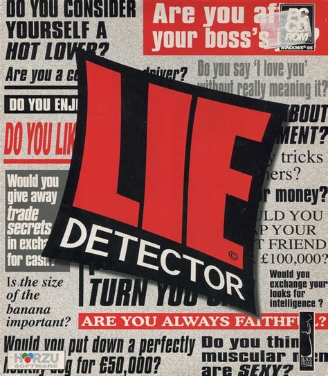Lie Detector Software Game Computing History