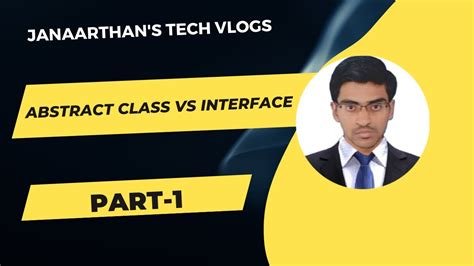 Abstract Class Vs Interface Part 1 Youtube
