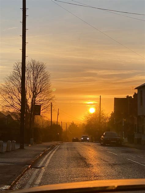 Golden Hour Sky Aesthetic