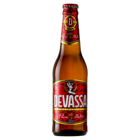Cerveja Ale Puro Malte Ruiva Devassa Tropical Garrafa 355ml Gtinean