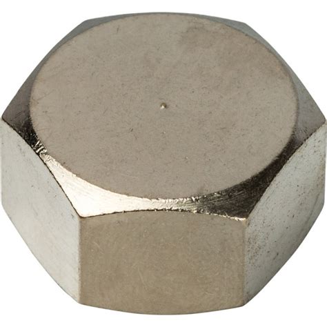 Заглушка резьбовая ВР 3/8" никель STOUT – купить за 80,64 руб.