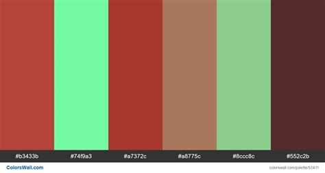 ui website design with hex colors