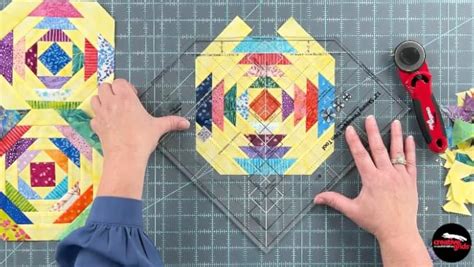 Creative Grids Pineapple Trim Tool Mini Quilt Ruler