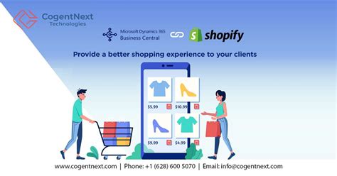 New E Commerce Opportunities With Dynamics 365 Business Central And Shopify Cogentnext
