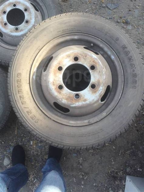 Продам 5 колёс на Газель Кама, 16", 1 шт, 185 мм, 75 %, радиальный ...