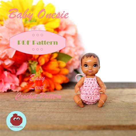 Mini Onesie Crochet Pattern Etsy