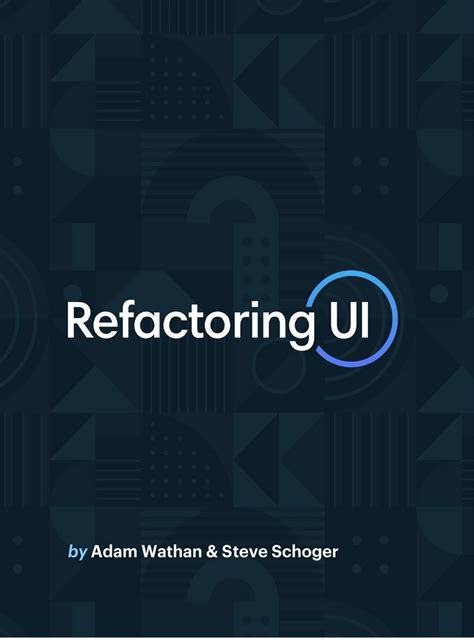 The Refactoring Ui By Adam Wathan Bookshelfpk Pakistan