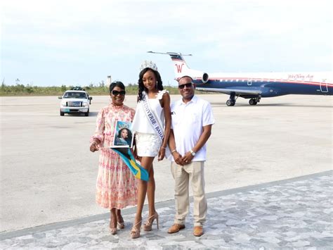 Grand Bahama Gives Miss Bahamas Universe 2025 A Royal Welcome On Her