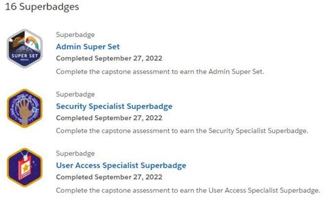 Trung Hoang On Linkedin Salesforce Adminsuperset Superset Superbadge Learningandgrowing