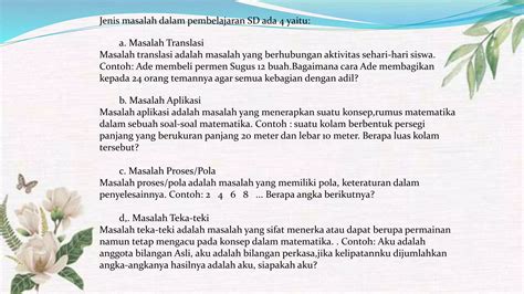 Pemecahan Masalah Dalam Matematika Pptx