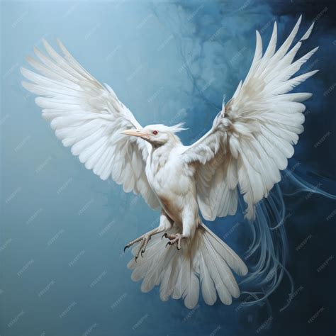 Premium Ai Image The Enigmatic Caladrius A Hyperrealistic