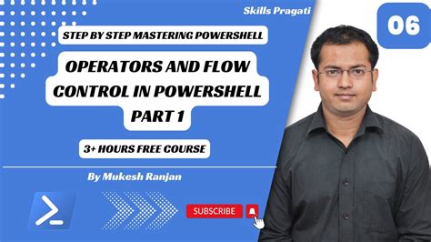 Operators And Flow Control In Powershell Part 1 Youtube