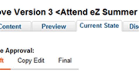 Complete Approval Workflow Solution For Ez Publish Mugo Web